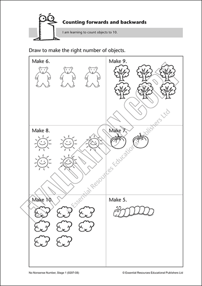 iUgo | Count objects forwards and backwards up to 10